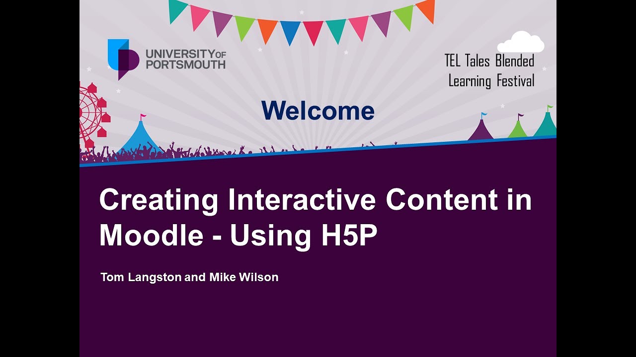 Day 2 Creating Interactive Content In Moodle Using H5p Youtube
