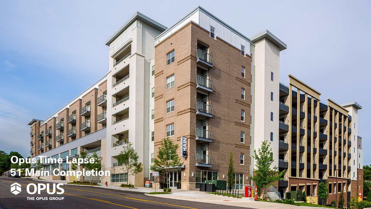 Opus Time Lapse 51 Main Construction Completion Youtube
