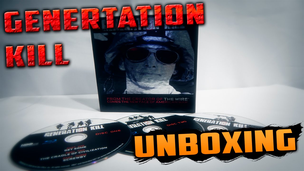 Unboxing Generation Kill Digipack Blu Ray Youtube