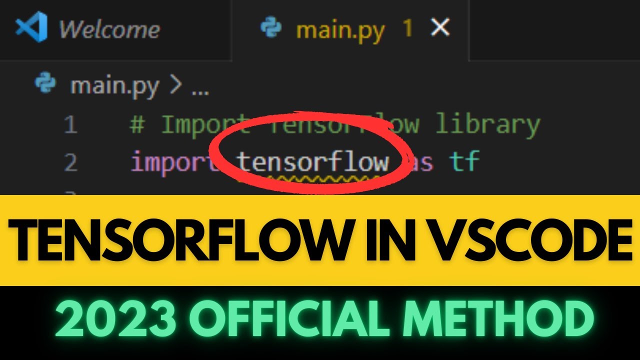 How To Install Tensorflow In Visual Studio Code Tensorflow In Vscode