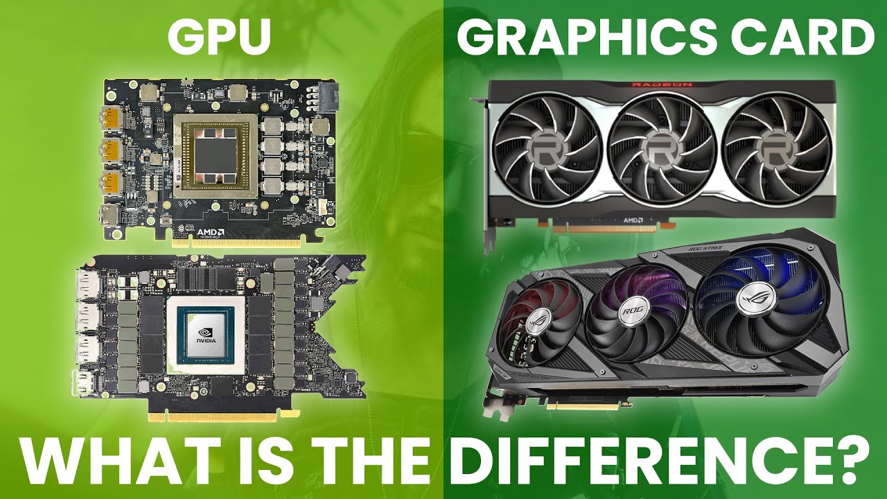 Gpu Vs Graphics Card What Is The Difference Simple Guide Youtube