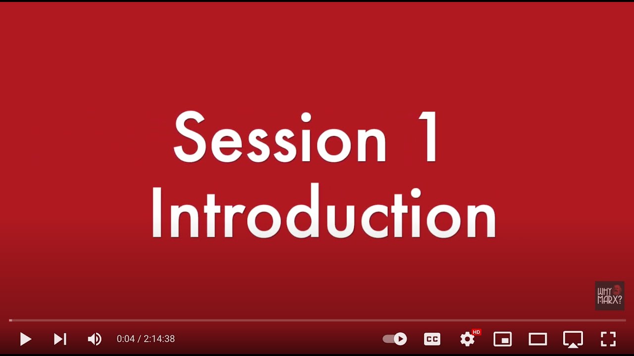 Session 1 Introduction Youtube