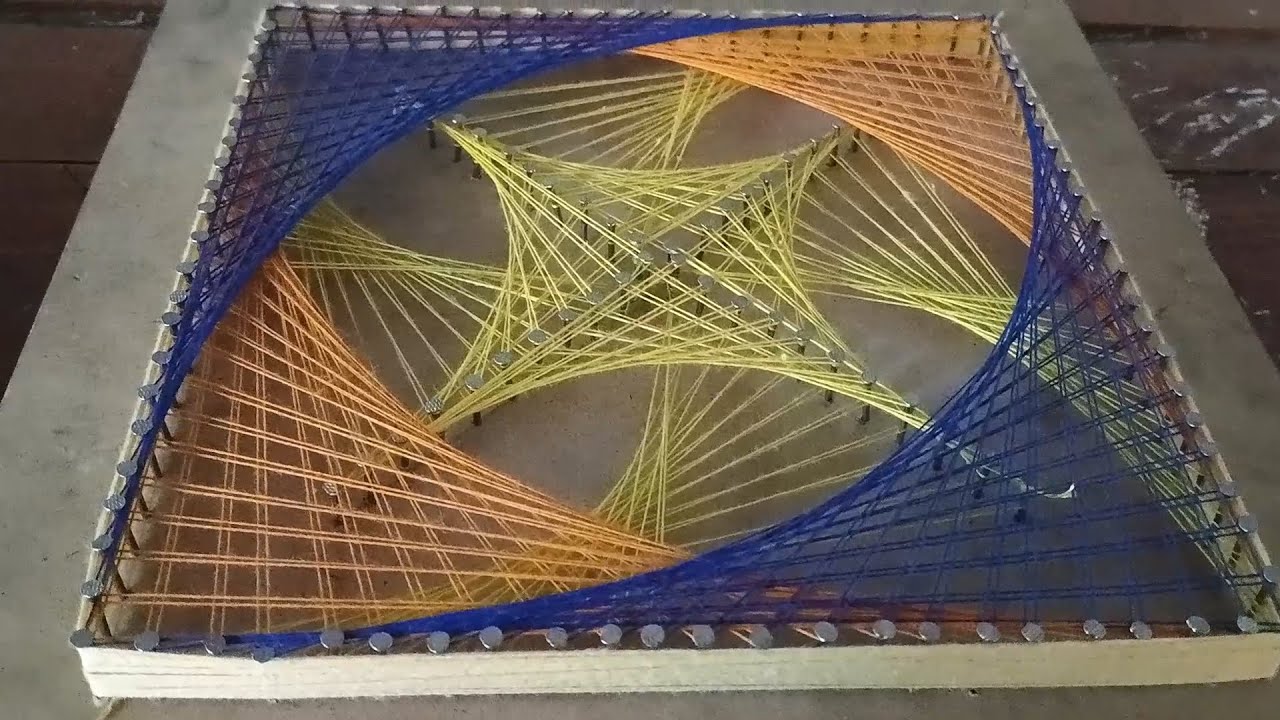 Video Cinematic Pembuatan String Art Youtube