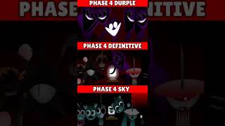 Incredibox Sprunki Phase 4 Definitive Vs Sky Vs Durple Horror Mod