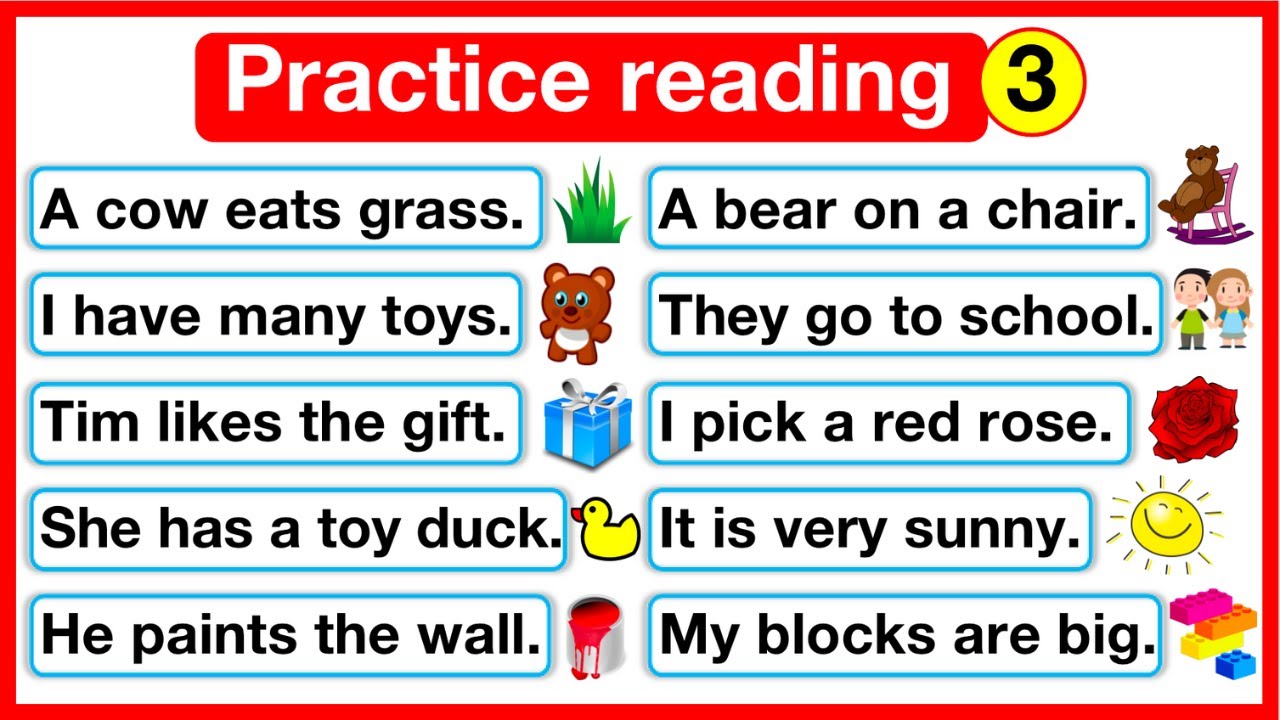 Practice Reading In English