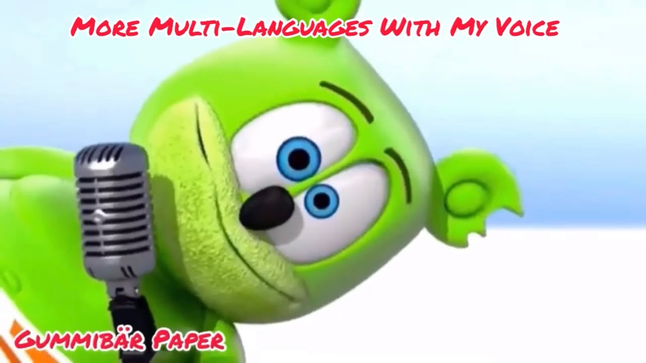 The Gummy Bear Long Multi Language 3 Hd My Voices Youtube
