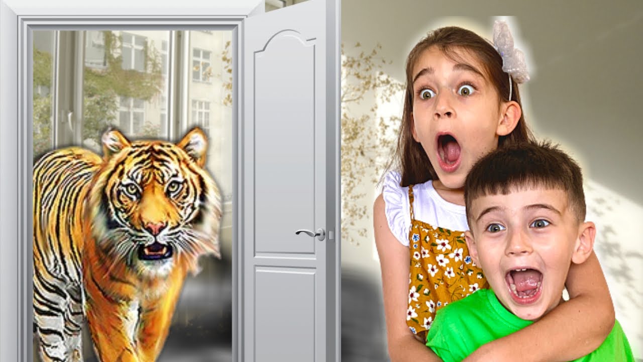 Yasmine And Leon Have Set Up A Home Zoo Pretend Play Youtube