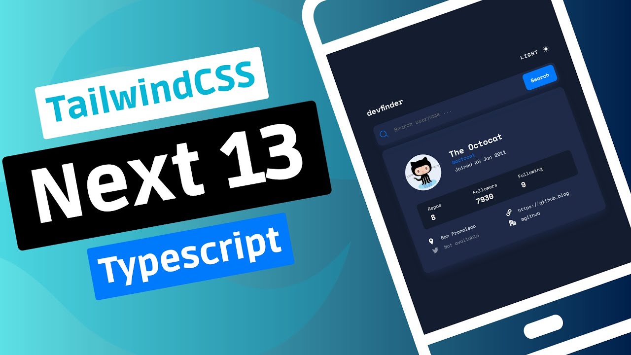Buscador De Usuarios En Github Next 13 Tailwind Typescript Dark