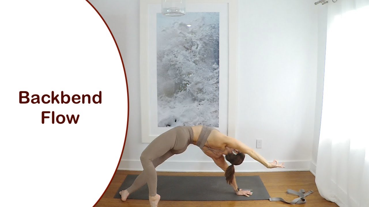 Yoga Backbend Vinyasa Flow 40 Minute Practice Youtube