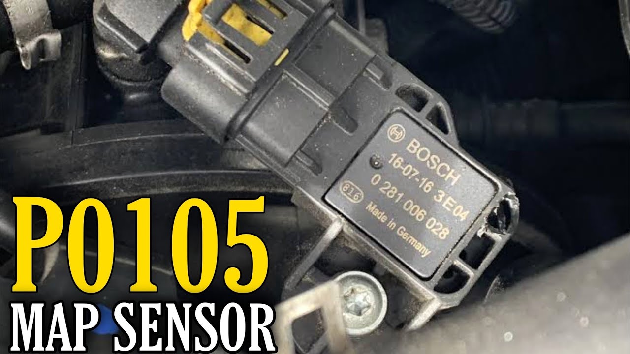 P0105 Manifold Air Pressure Map Barometric Pressure Sensor Electrical