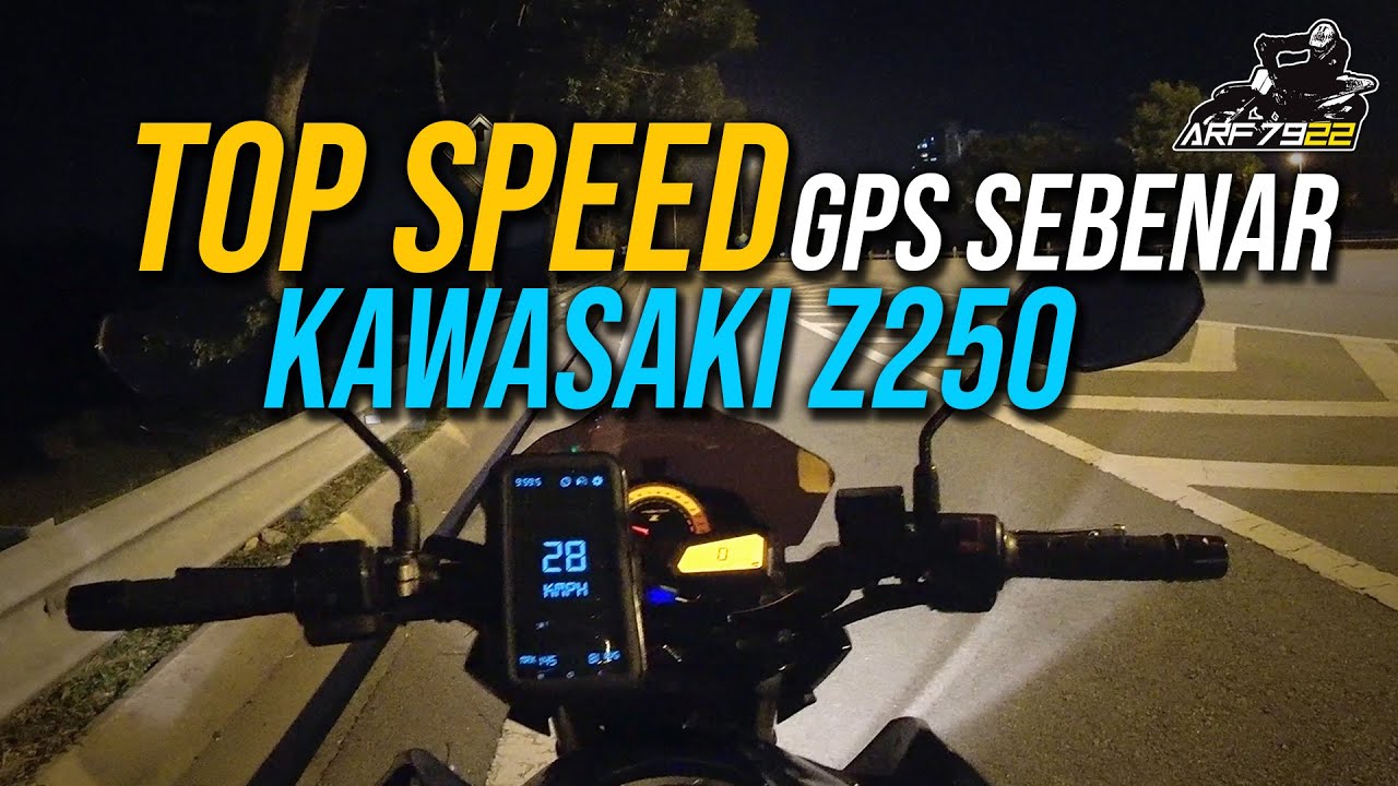Kawasaki Z250 Model Sebelom Modenas I Top Speed Meter Gps Kawasaki
