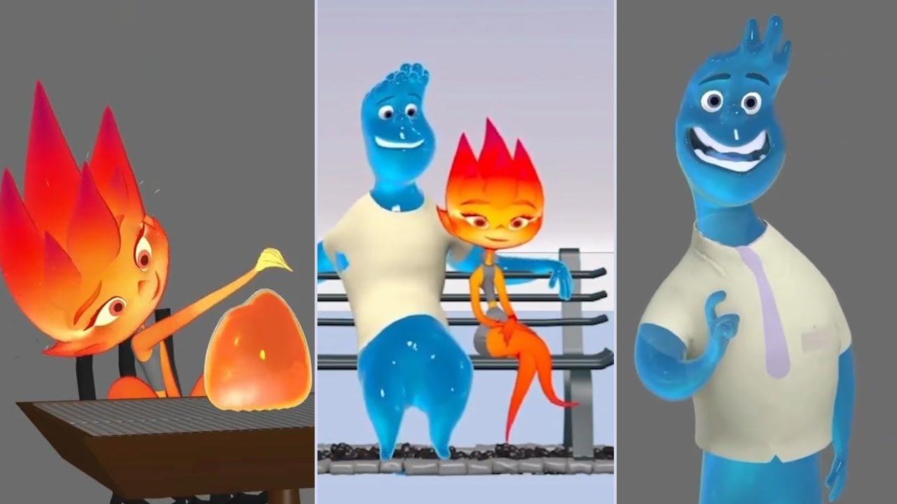 Elemental Animation Test Compilation Animation Breakdowns 3d