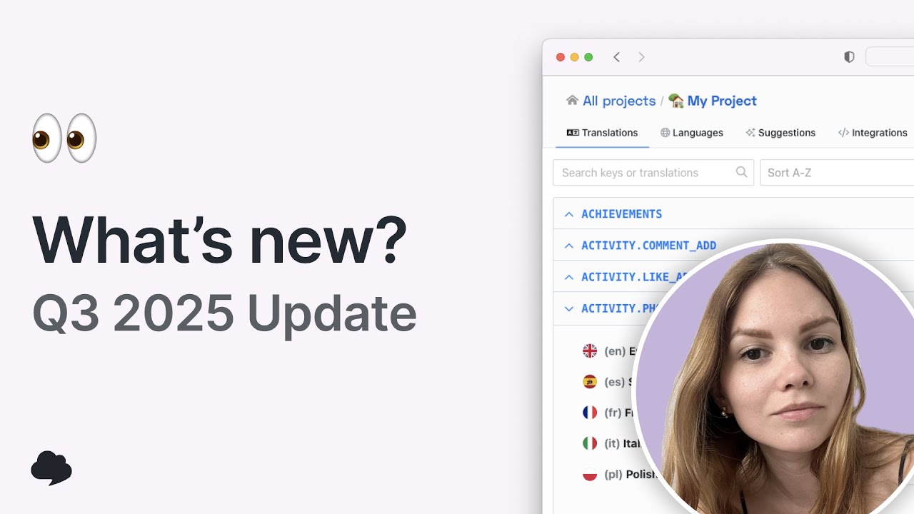 What S New In Simplelocalize Q3 2025 Youtube