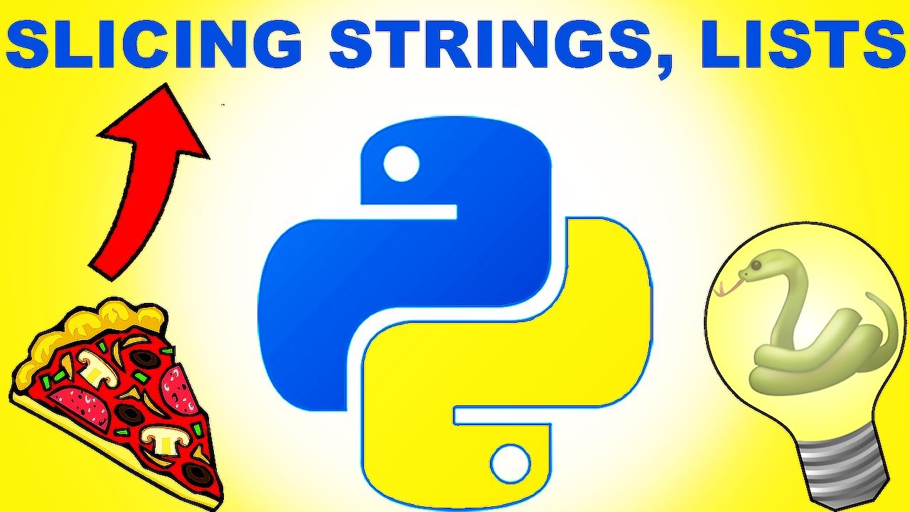 Python String Slice And List Slice Youtube