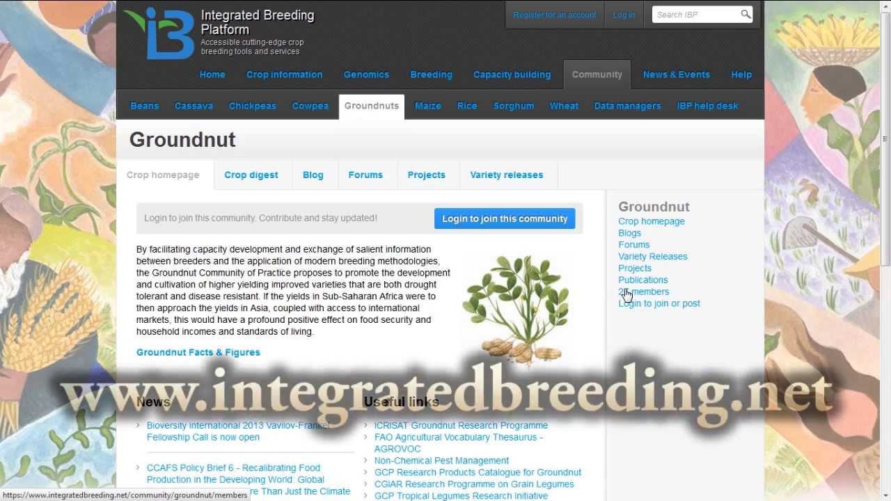 Integrated Breeding Platform Portal Tour Youtube
