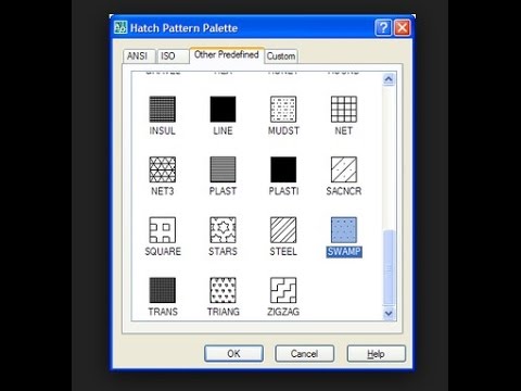 How To Add Hatch Pattern In Autocad Youtube