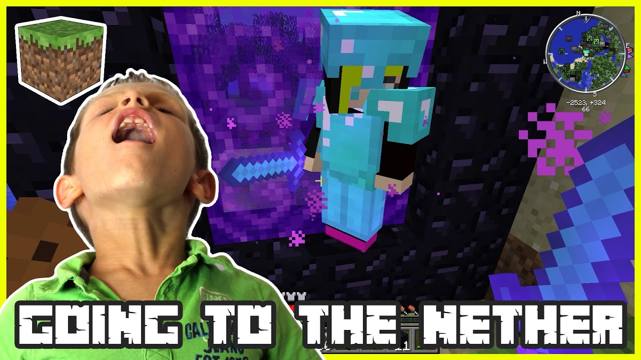 Going To The Nether Minecraft Youtube