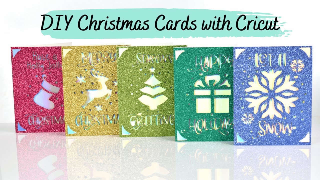 How To Make Christmas Cards Using Cricut At Daryl Hudson Blog