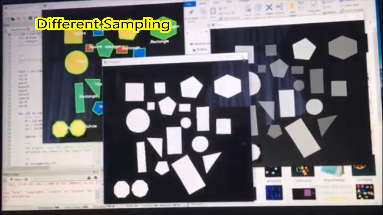 Shape Detection Using Python Youtube