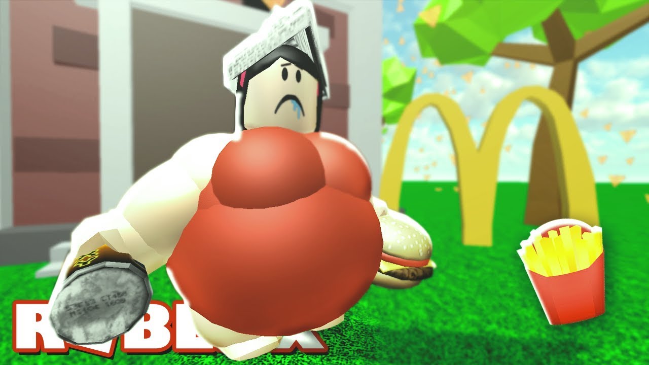 Getting Super Fat In Roblox Youtube