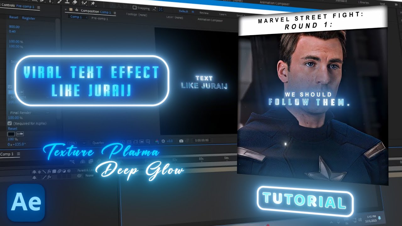 How To Make Viral Text Effects Like Juraij Editzz In After Effects