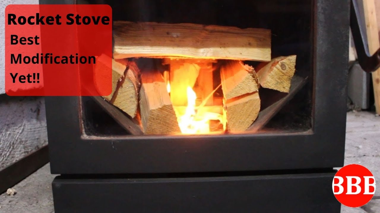 Rocket Stove Best Mod Yet Youtube
