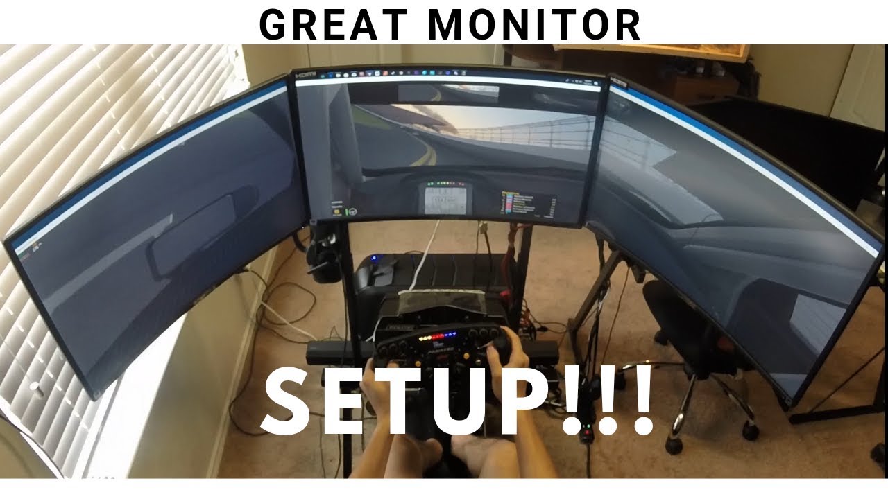Next Level Racing Monitor Stand Review And Setup Youtube