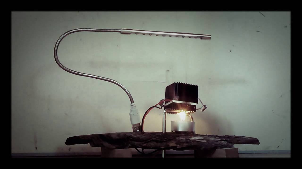 Thermoelectric Generator Powered By A Candle
