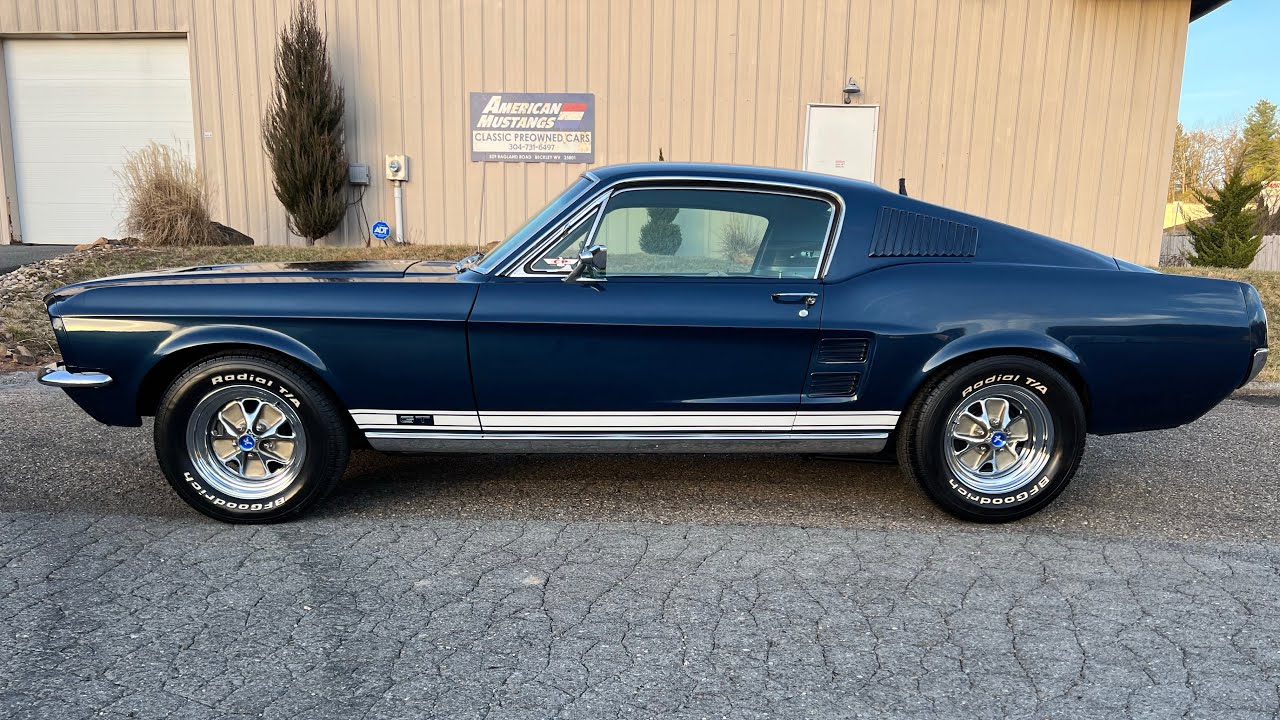 1967 Ford Mustang Fastback Gt 427 Fe Big Block 4 Speed Nightmist Blue