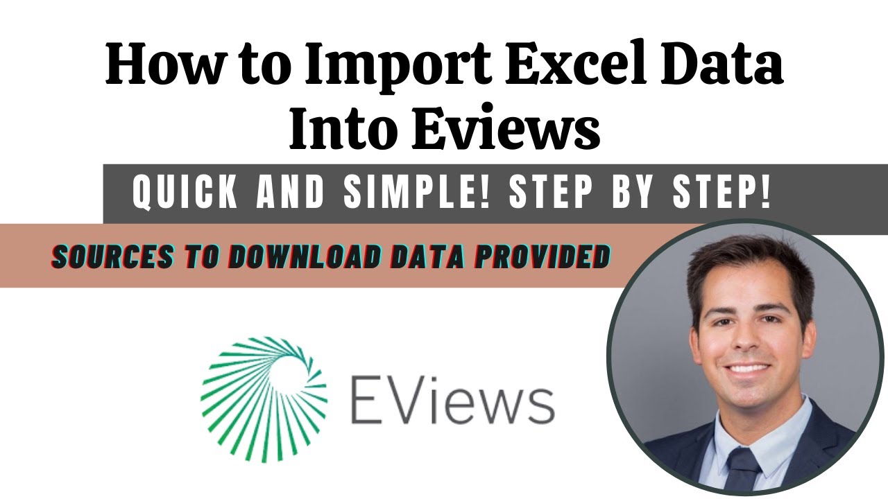 Import Data Into Eviews Tutorial Youtube