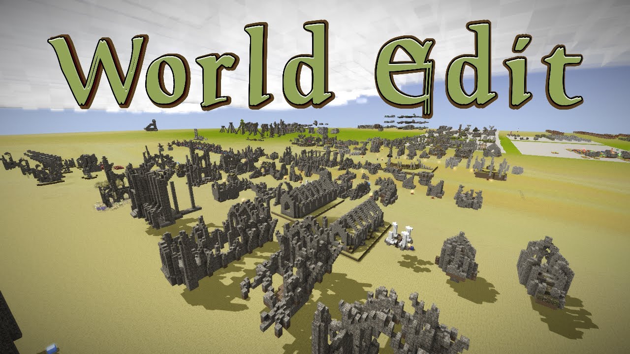 V1 20 World Edit Tutorial Youtube