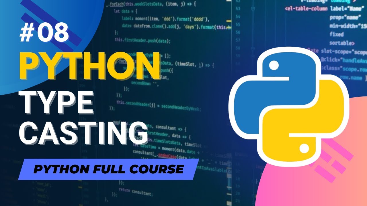 Typecasting In Python Python Full Course In Hindi Urdu Tutorial 8
