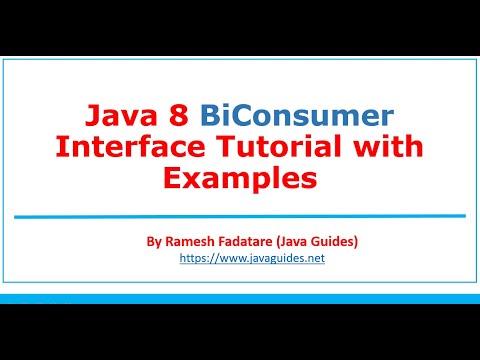 Java 8 Biconsumer Example