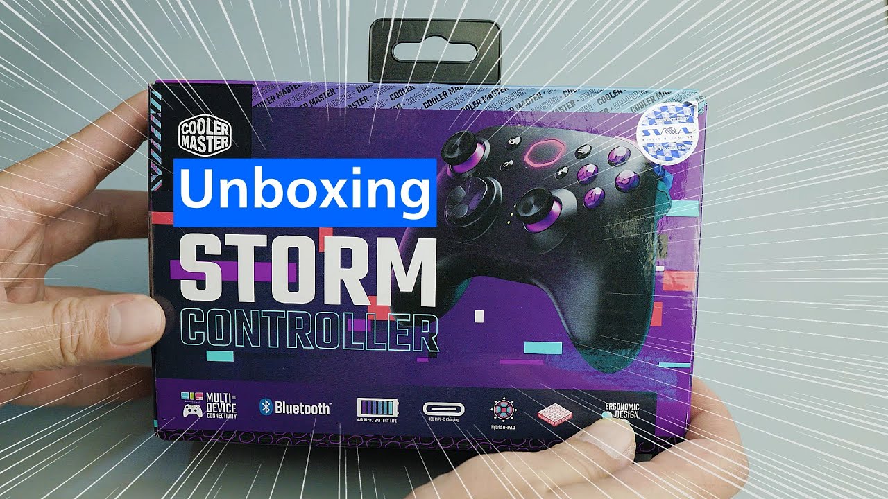 Unboxing Cooler Master Storm Controller Youtube