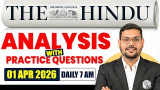 The Hindu Newspaper Analysis For Clat 2027 01 April 2026 Gk Current ...