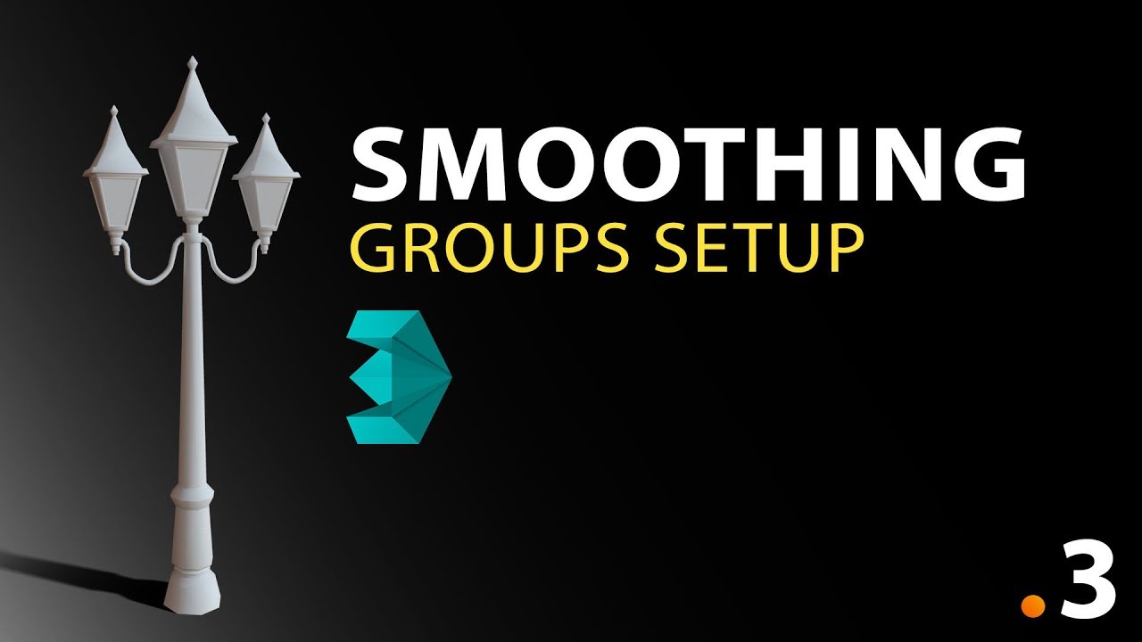 Using Smoothing Groups 3 3ds Max Modelling Tutorial Course Youtube