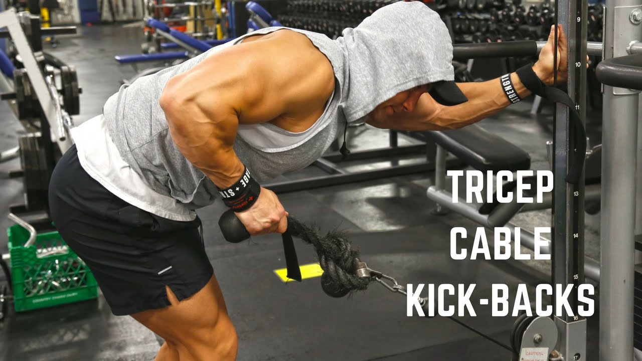 Tricep Cable Kickbacks