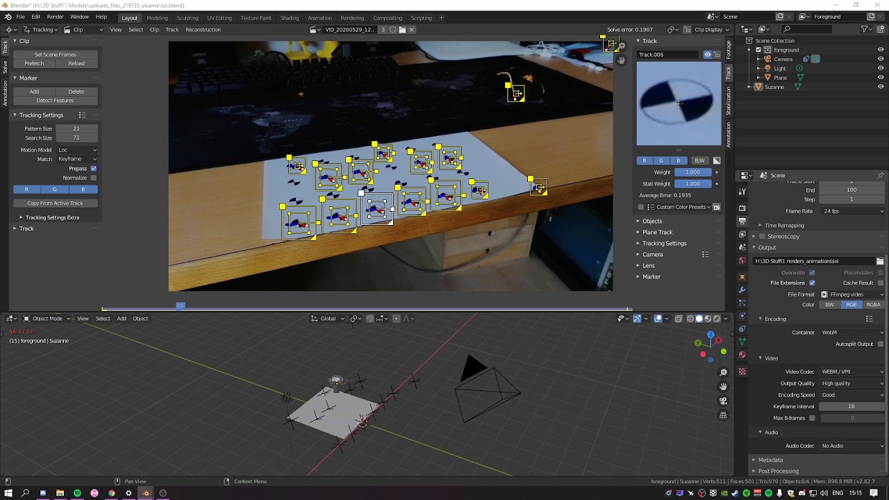 Trying Motion Tracking In Blender Youtube