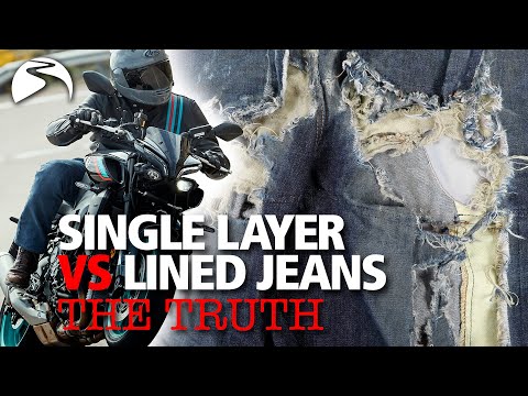 Best Motorcycle Jeans Single Layer Vs Lined The Truth Youtube