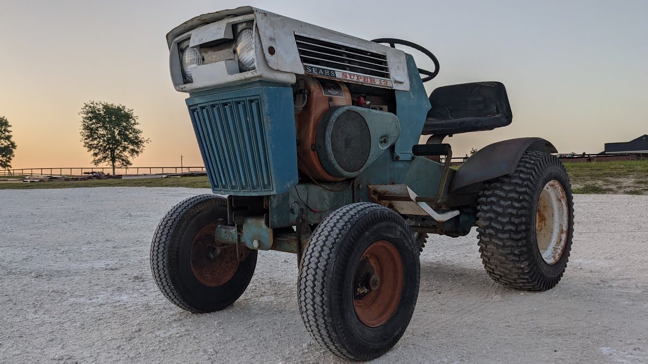 Getting A 67 Sears Super 12 Going Again Youtube