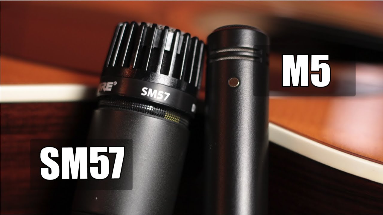 Shure Sm57 Vs Rode M5 Acoustic Guitar Pt 1 Youtube