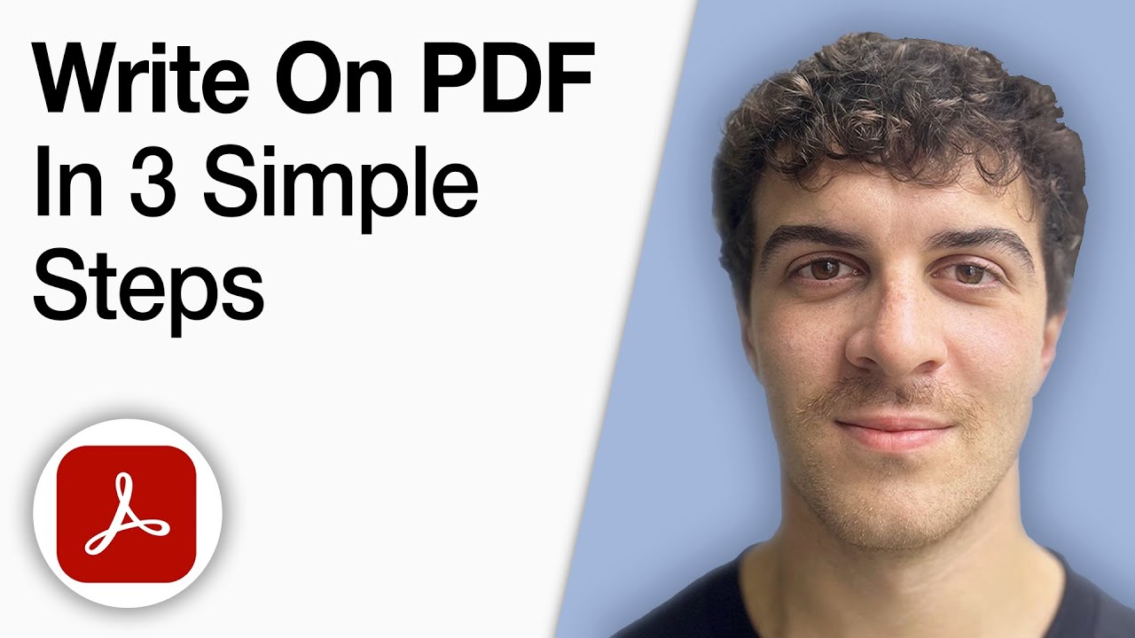 How To Write On Pdf Files In 3 Simple Steps Adobe Acrobat 2025 Full