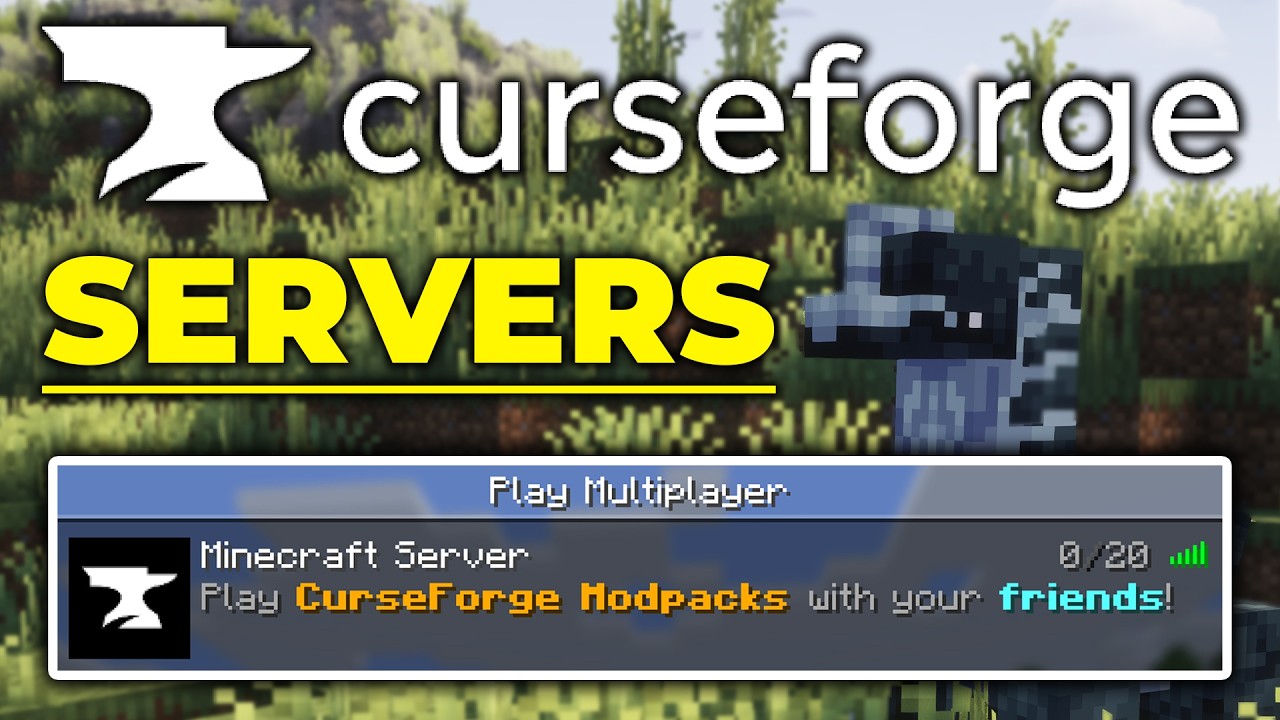 How To Make A Modded Minecraft Server With Curseforge Youtube