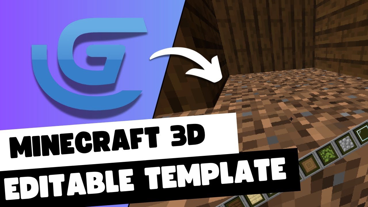 Minecraft Gdevelop Editable Template Youtube