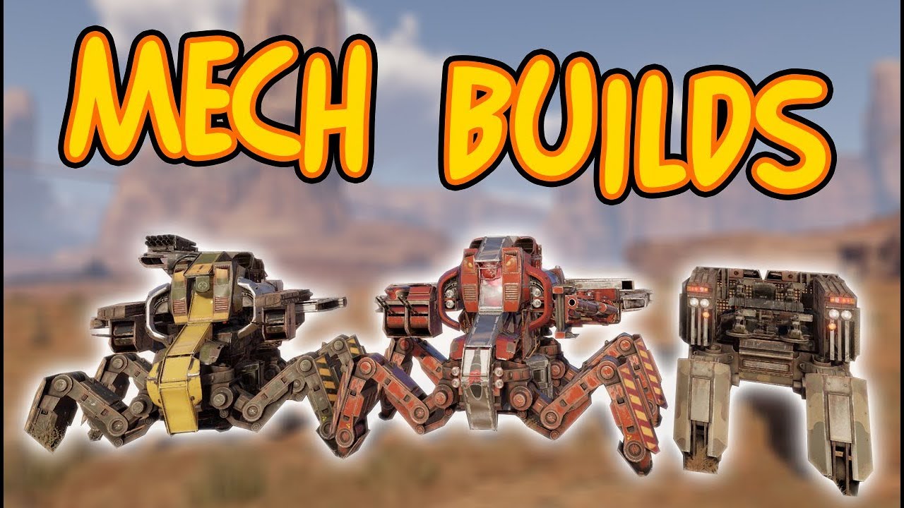 Mechs Takes Over The Wasteland Crossout Gameplay Youtube