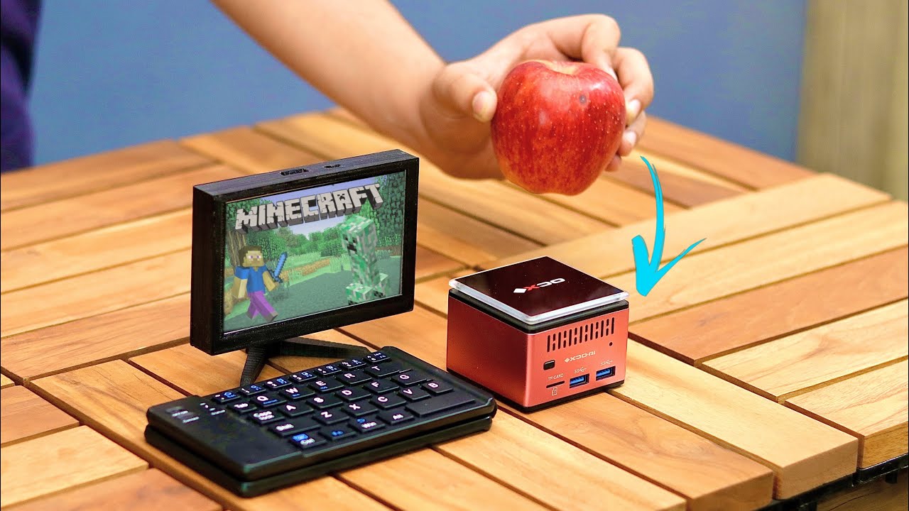 World S Smallest Desktop Pc Ultra Tiny Pico Pc Youtube