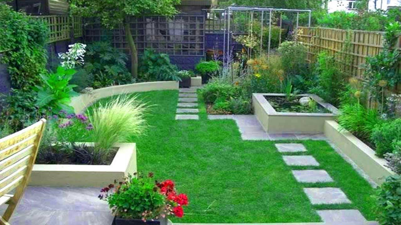 Charming Garden Small Landscape Design Ideas Backyard Garden