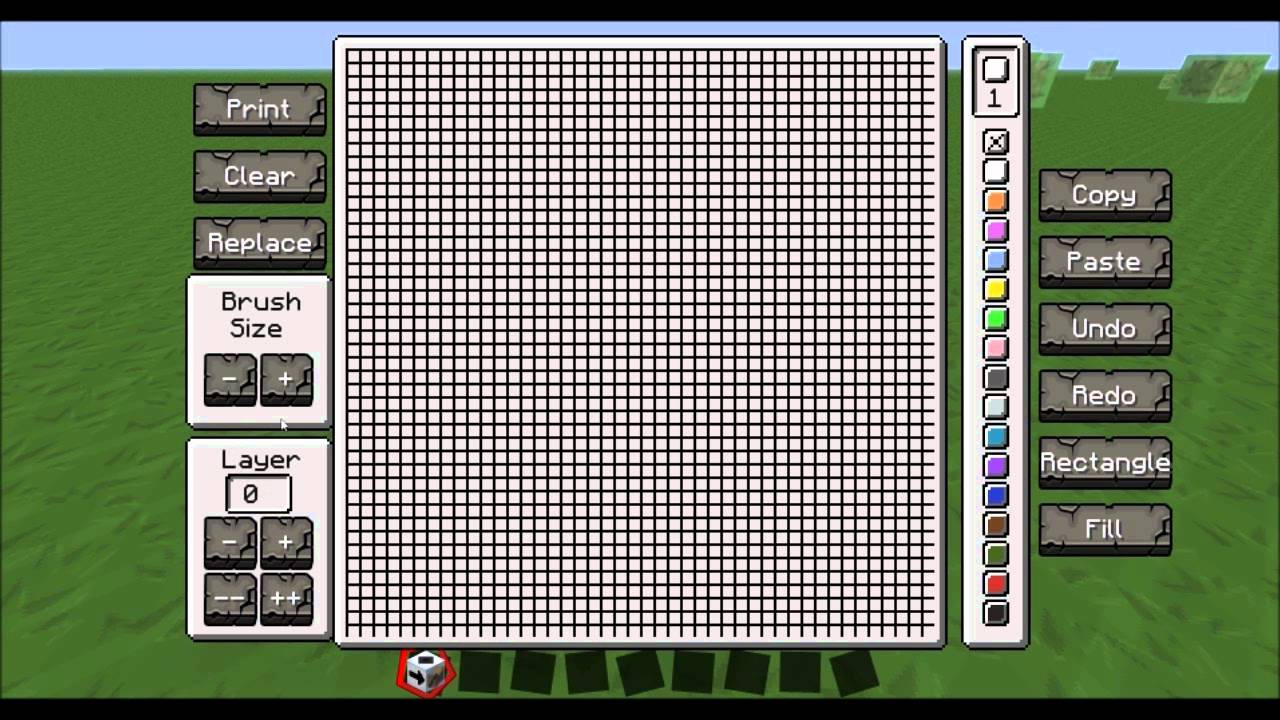 Minecraft Printer Block Mod Youtube