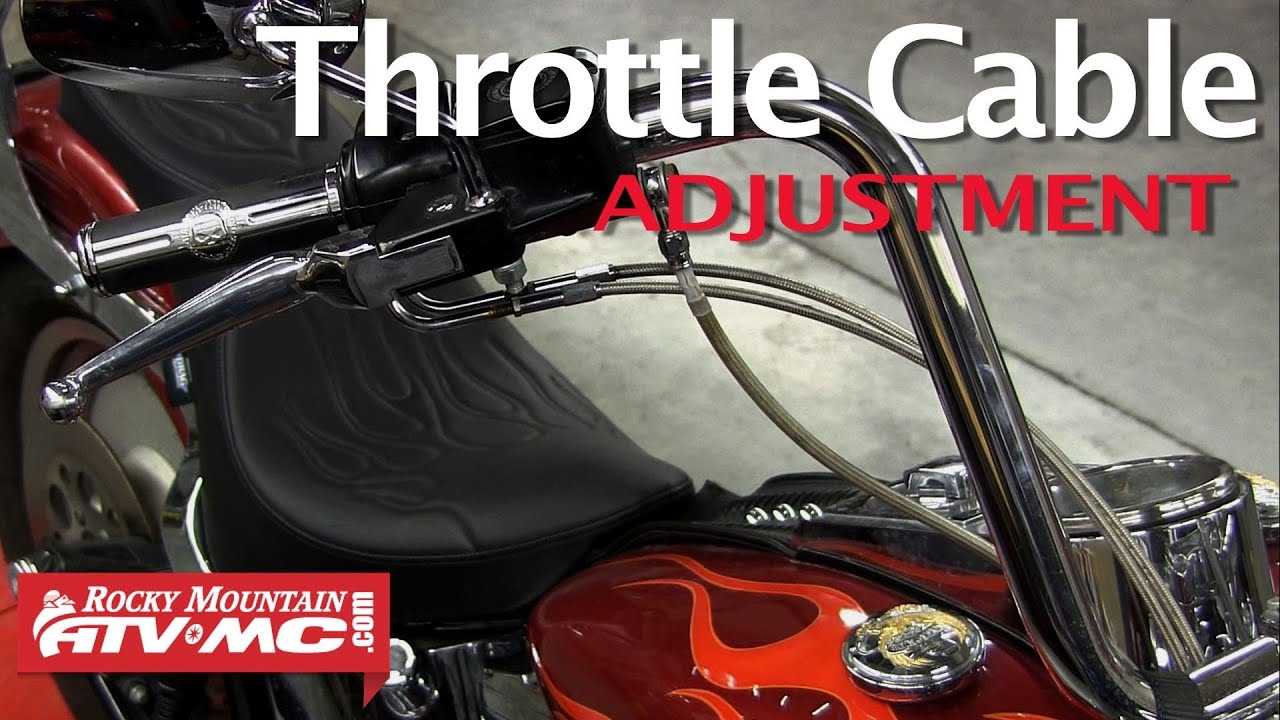 Harley Davidson Dual Throttle Cable Adjustment Youtube