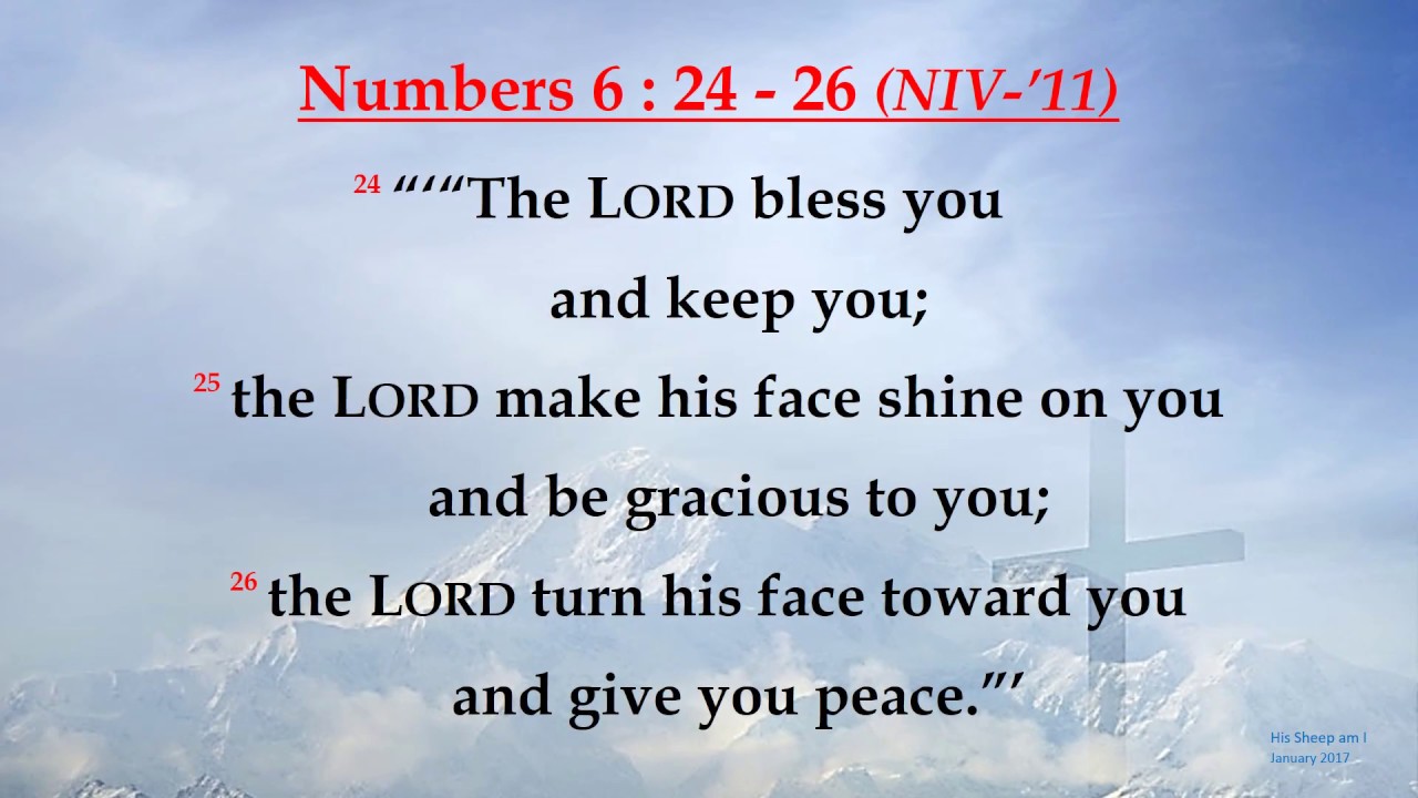 Numbers 6 24 26 The Lord Bless You And Keep You W Accompaniment